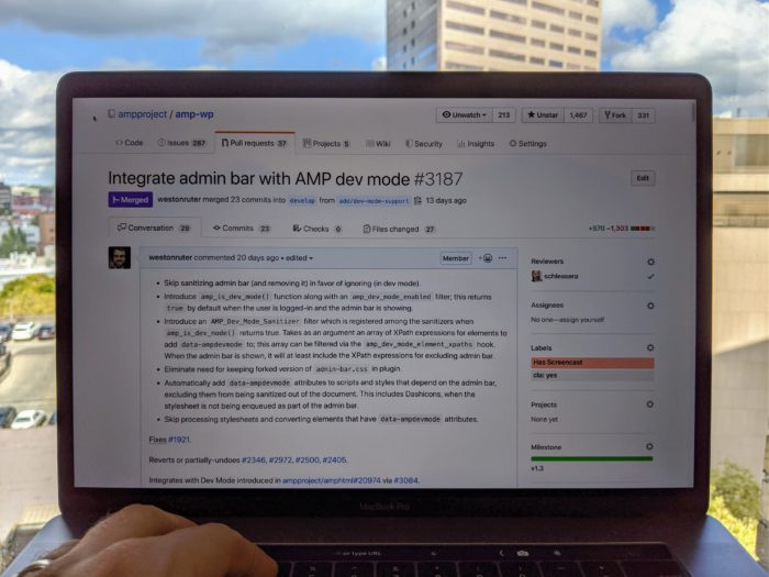Integrating with AMP Dev Mode in WordPress - Weston Ruter
